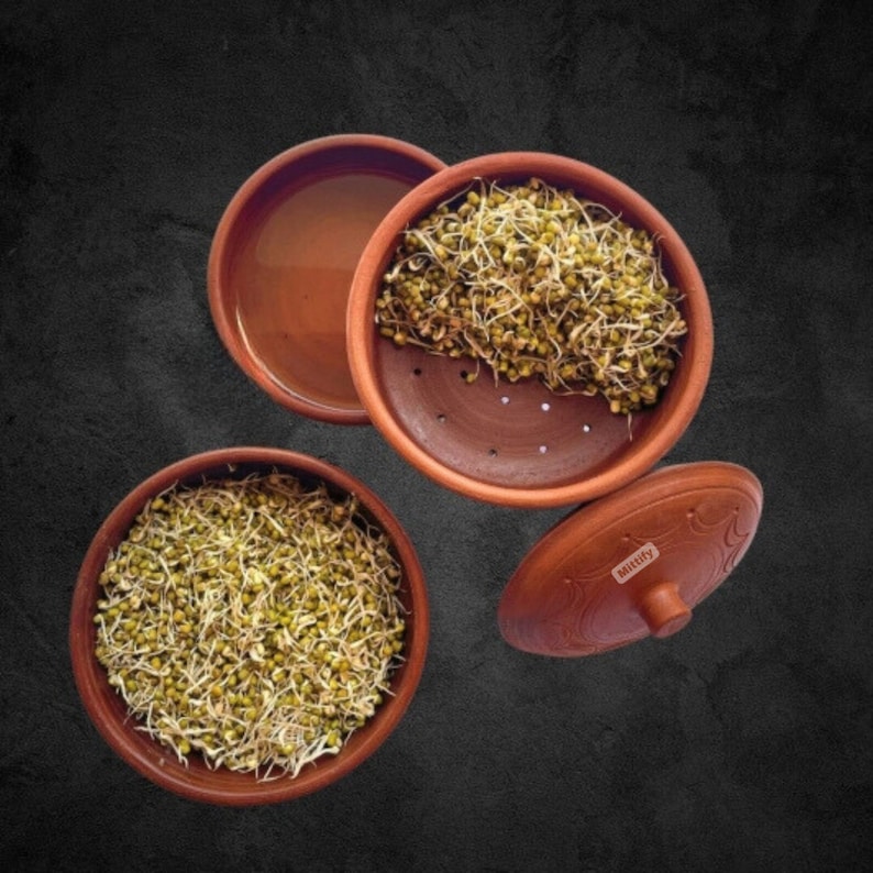 Mittify Clay Sprout Maker, 100% Natural Earthen Clay and Ecofriendly - Etsy