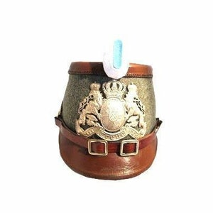 Prussia Shako for Officer Ranks of The-jagerbatallion Tschako Helmet ...