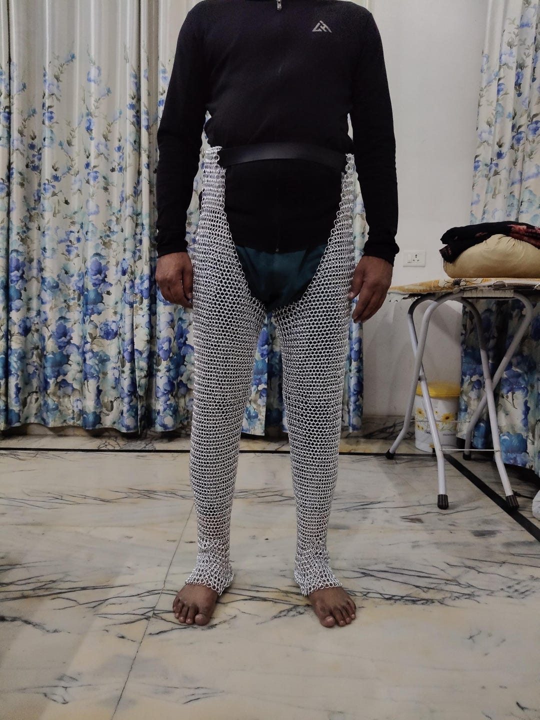 Valorguard Aluminum Chain Mail Medieval Armory Chausses Larp Re ...