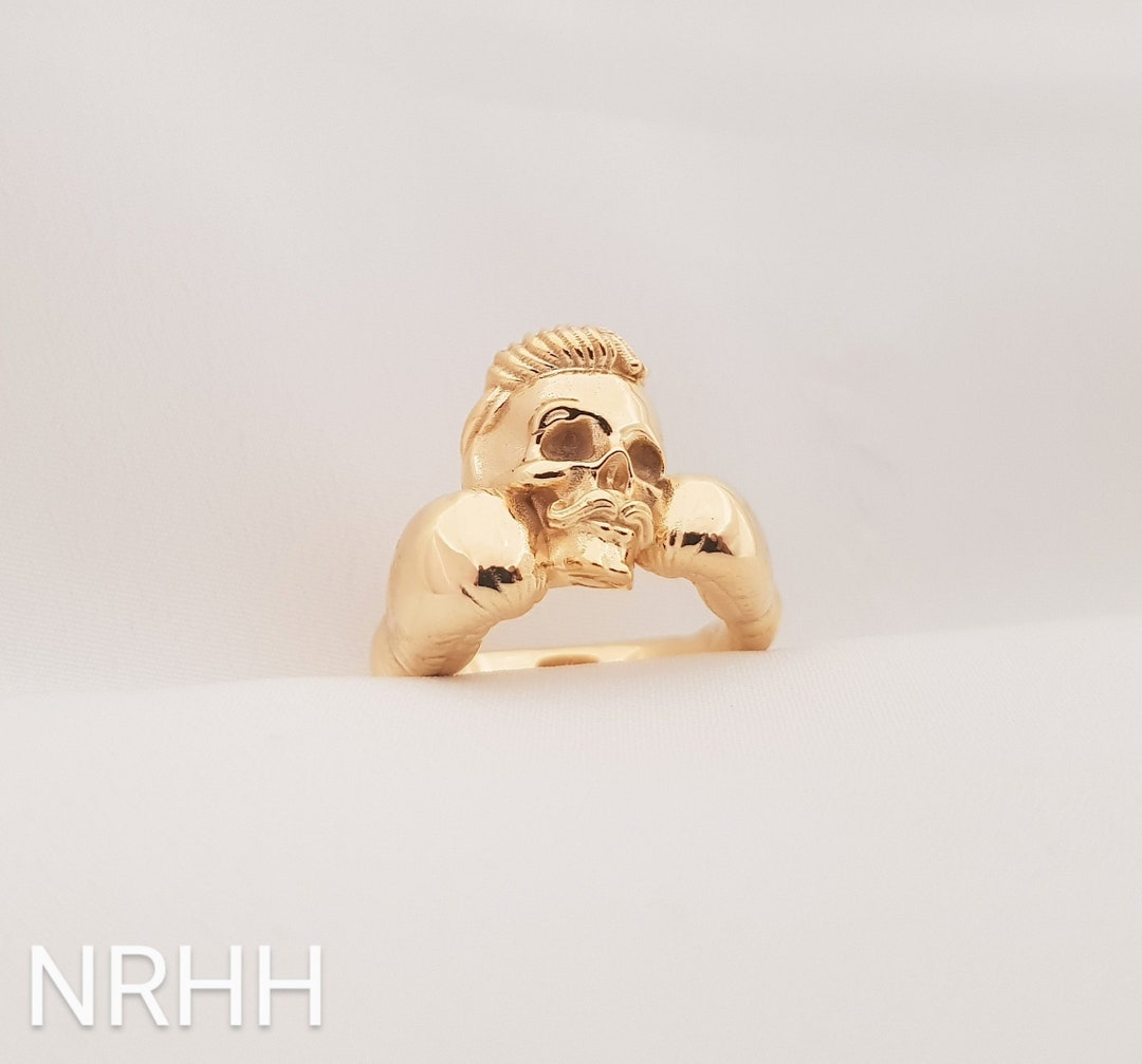 Handmade Boxing Ring Fighter Ring , Masonic Ring, Boxing Ring, Fighter ...