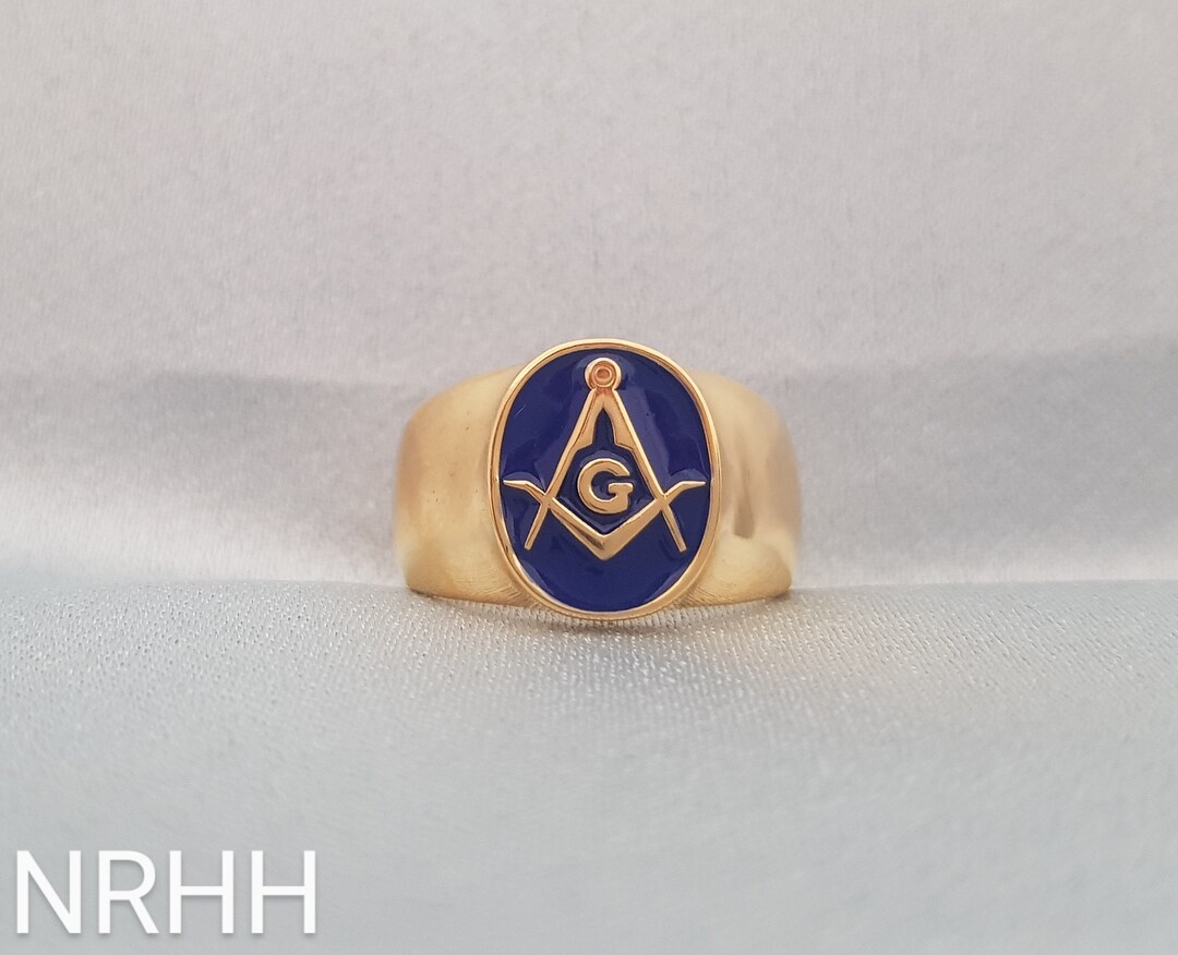 Handmade Master Mason Ring, Masonic Ring, Freemason Ring, 925 Sterling ...