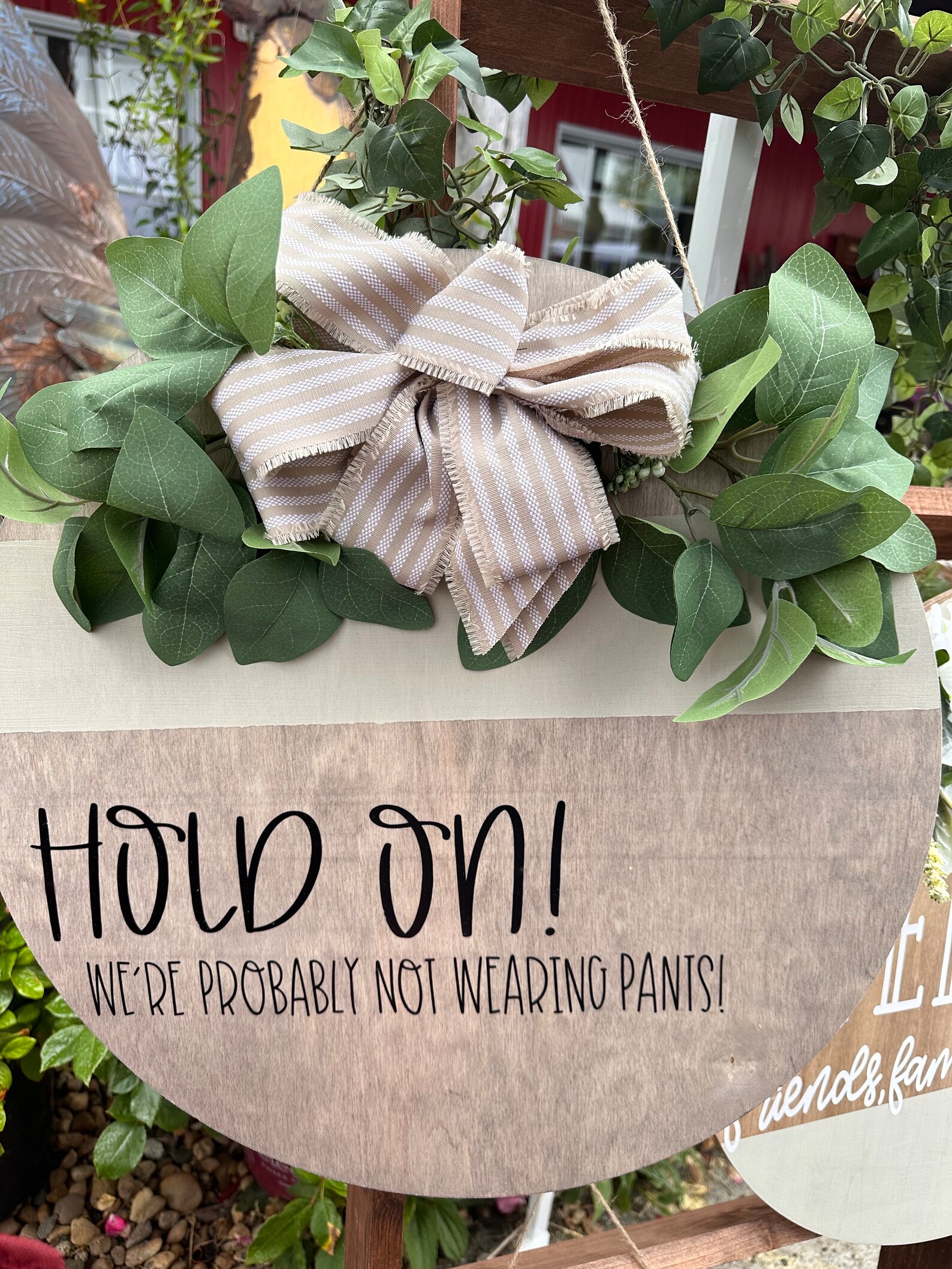 Wooden Door Sign - Etsy