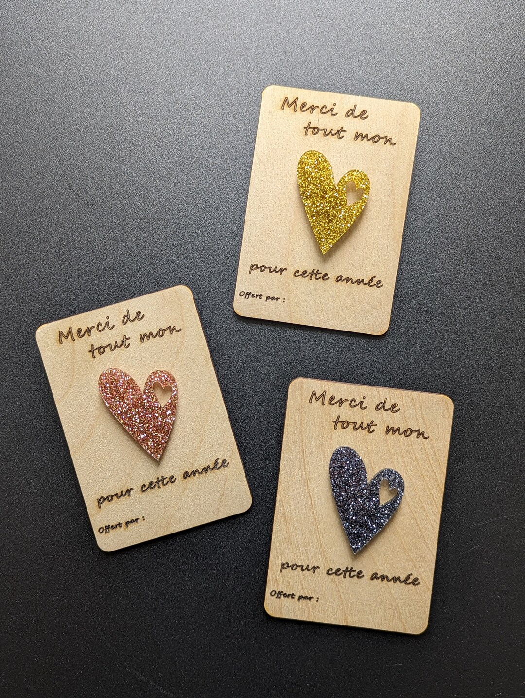 Badge Brooch Love Plexiglass Gift Mistress, Nanny, ATSEM, AESH - Etsy