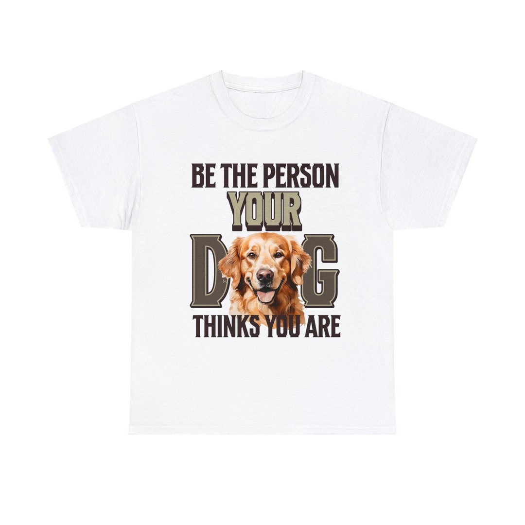 DOG LOVER Tee Shirt - GOLDEN Retriever - Gift for Her, Gift for Him - Etsy