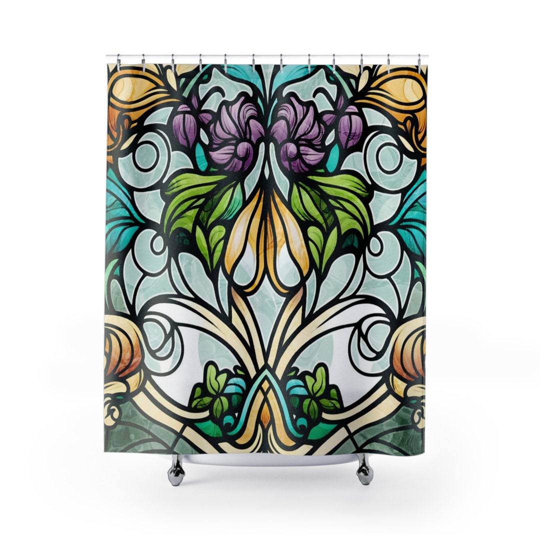Art Nouveau Shower Curtain