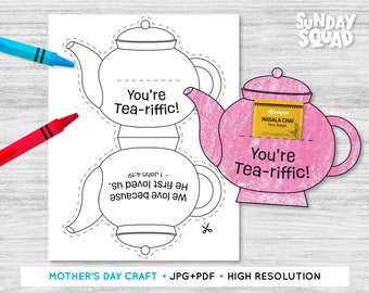 Printable Mother's Day Activity Coloring Page Children Kids Sunday ...