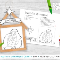 The Names of Jesus Paper Chain Activity: Christmas Decoration Craft ...