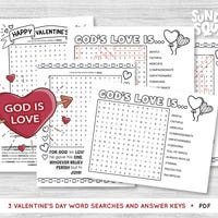 Vacation Bible School Word Search| Vacation Bible School Printables ...