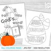 Printable Mother's Day Activity Coloring Page Children Kids Sunday ...