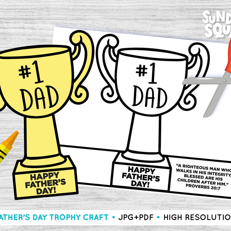 Fathers Day Trophy - Etsy