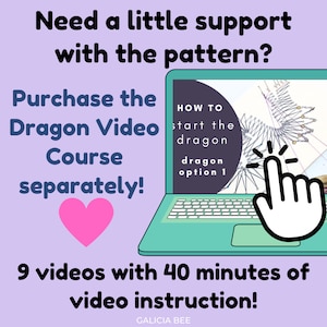 Bobbin Lace DRAGON Pattern, Pdf Lace Patterns to Print at Home, Diy ...