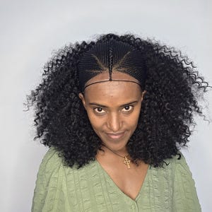 Habesha Braided Wig, Eritrean Hair Style, Ethiopian Hair Extensions ...