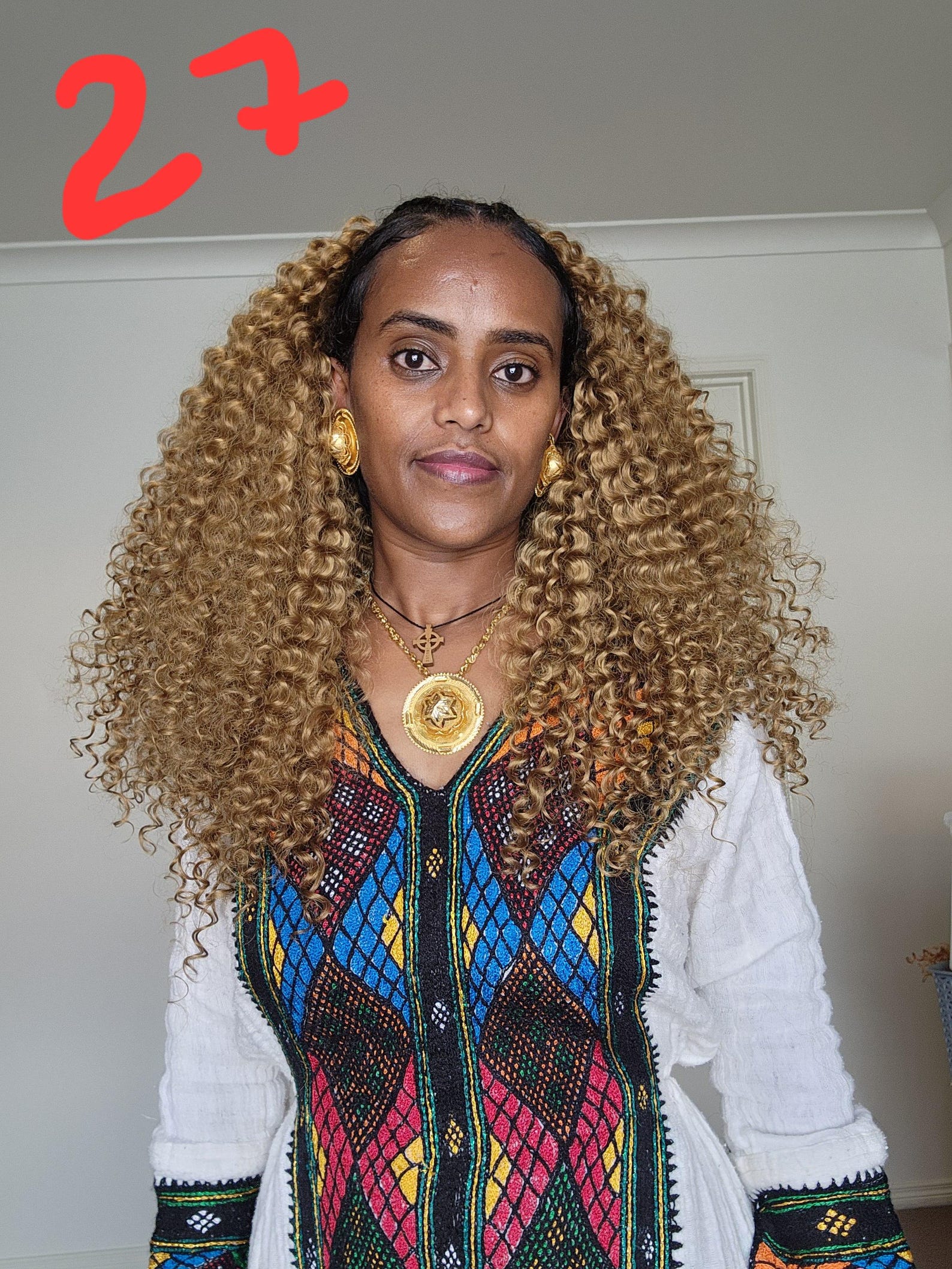 Habesha Hair Clip , Eritrean Hair Style, Tigray Hair Style, Ethiopian Hair Extensions, Gift for ...