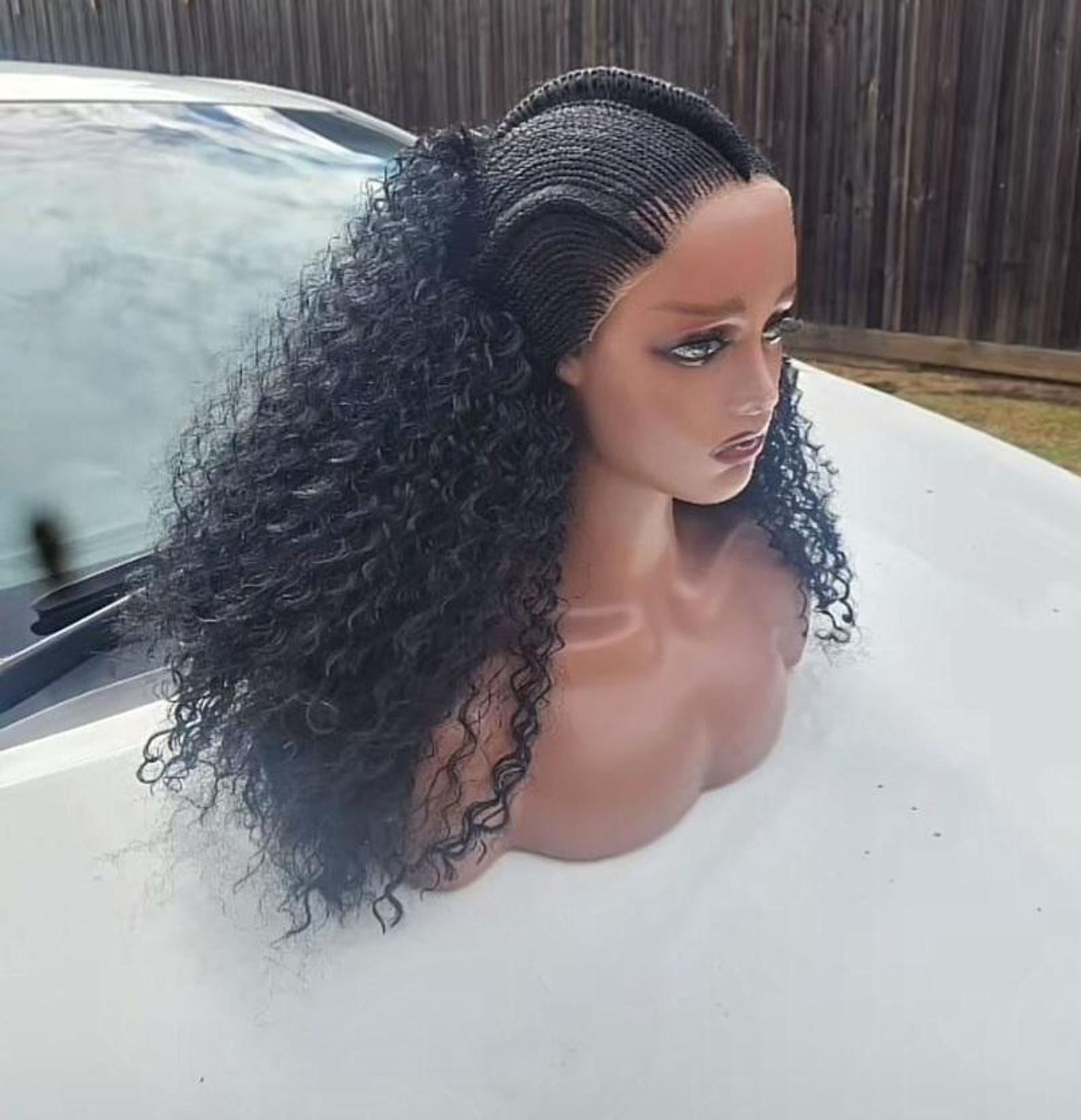 Habesha Braided Wig, Eritrean Hair Style, Ethiopian Hair Extensions ...