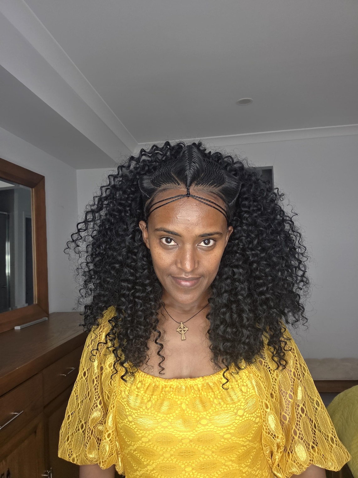 Habesha Braided Wig, Eritrean Hair Style, Ethiopian Hair Extensions ...