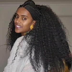 Habesha Braided Wig, Eritrean Hair Style, Ethiopian Hair Extensions ...