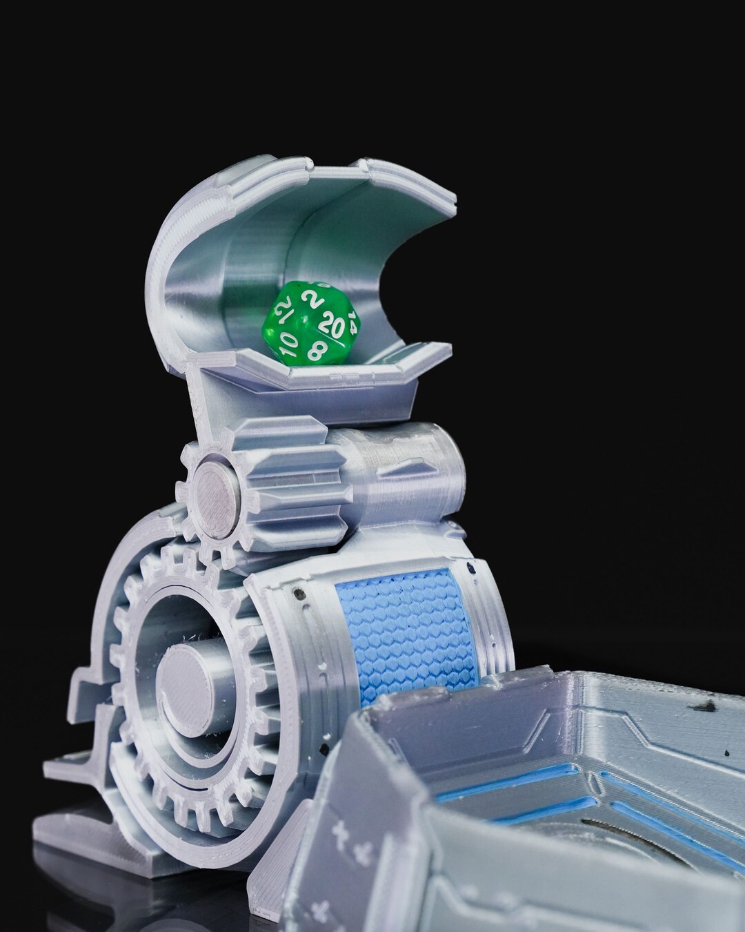 Mechanical Dice Thrower/ Spring Loaded Automatic Dice Thrower - Etsy