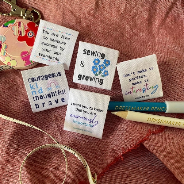 Sewing Labels (Just for you!) - Etsy