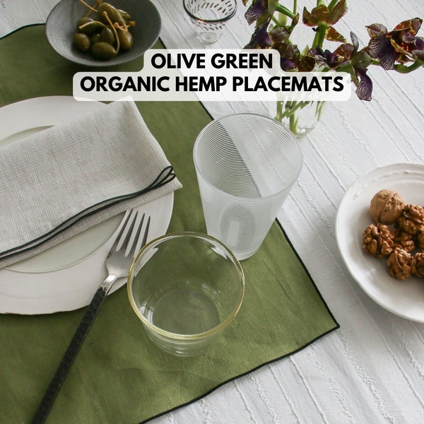 Hemp Placemat - Etsy