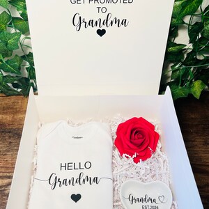 Hello Grandma Pregnancy Announcement Pregnancy Reveal for - Etsy