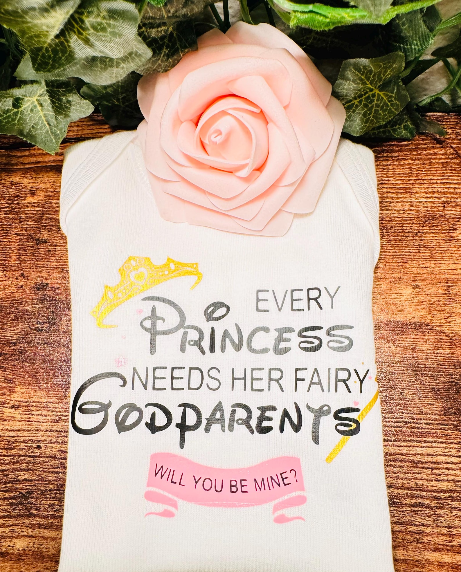 Every Princess Needs Her Fairy Godparents, Godparent Proposal ...