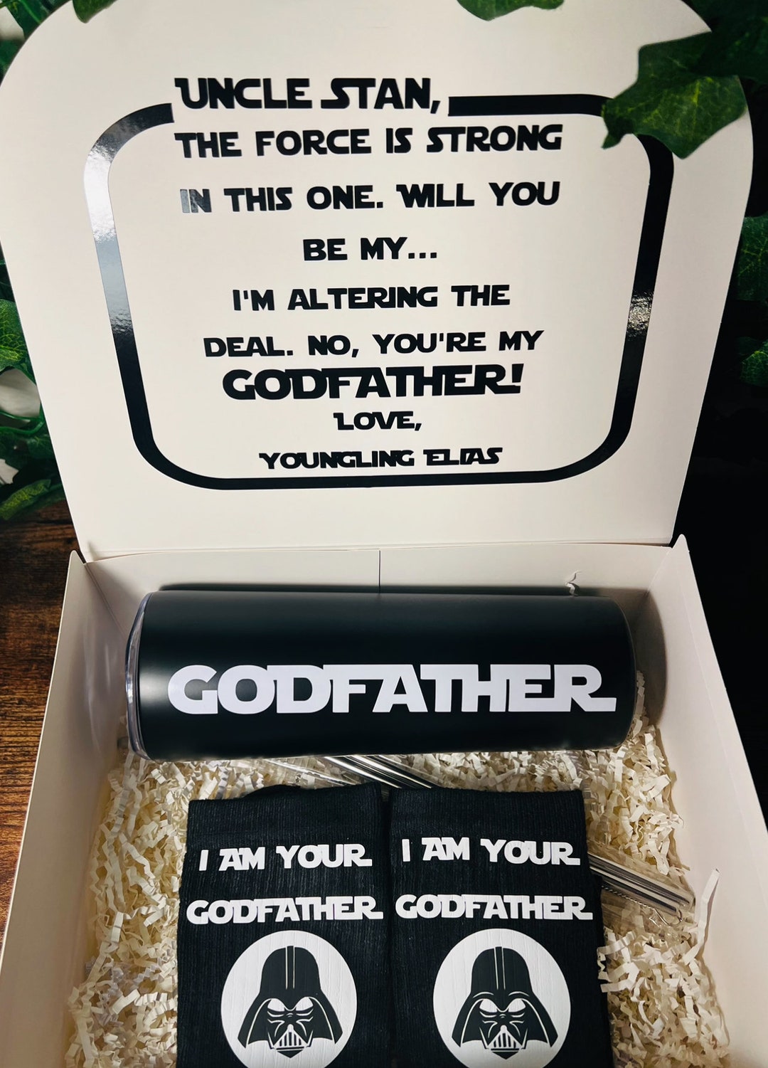 I Am Your Godfather, Will You Be My Godfather, Godfather Proposal ...