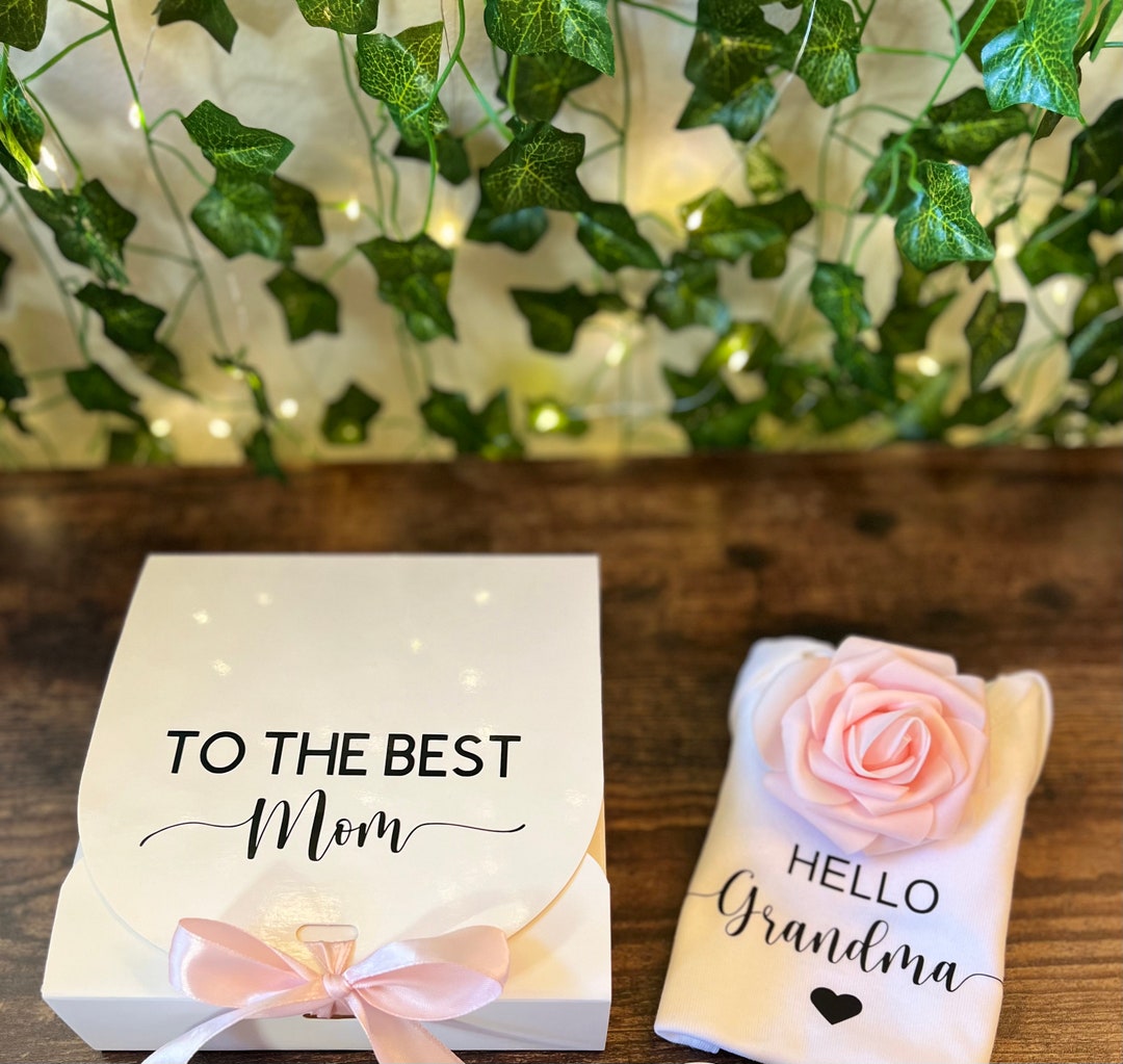 Hello Grandma Announcement, Only the Best Moms Get Promoted to Grandma ...