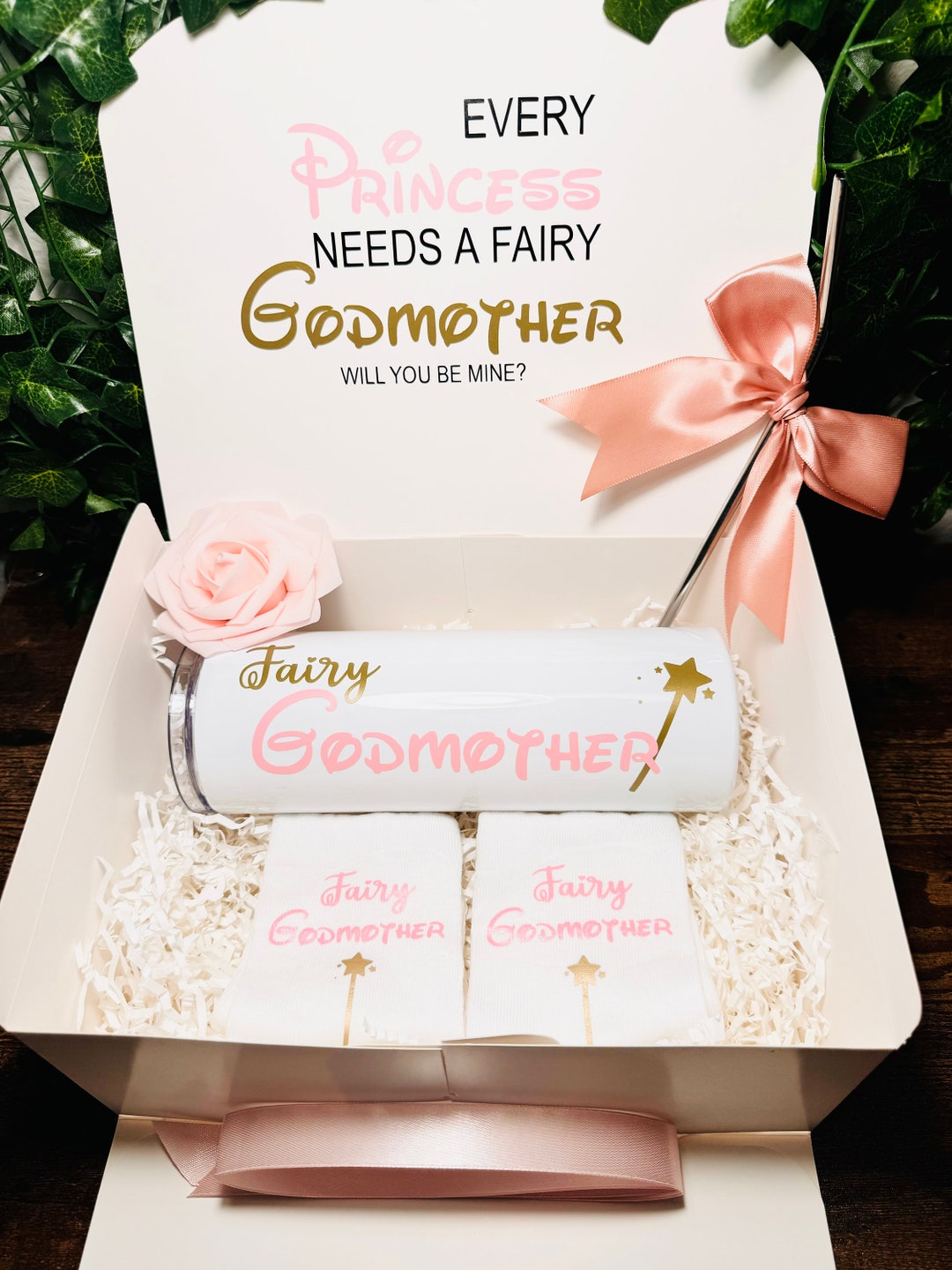 Fairy Godmother Proposal Gift, Disney Godmother, Will You Be My Fairy ...