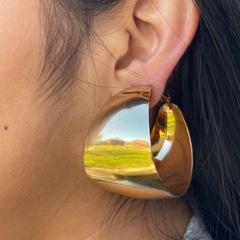 Oversized Earrings - Etsy