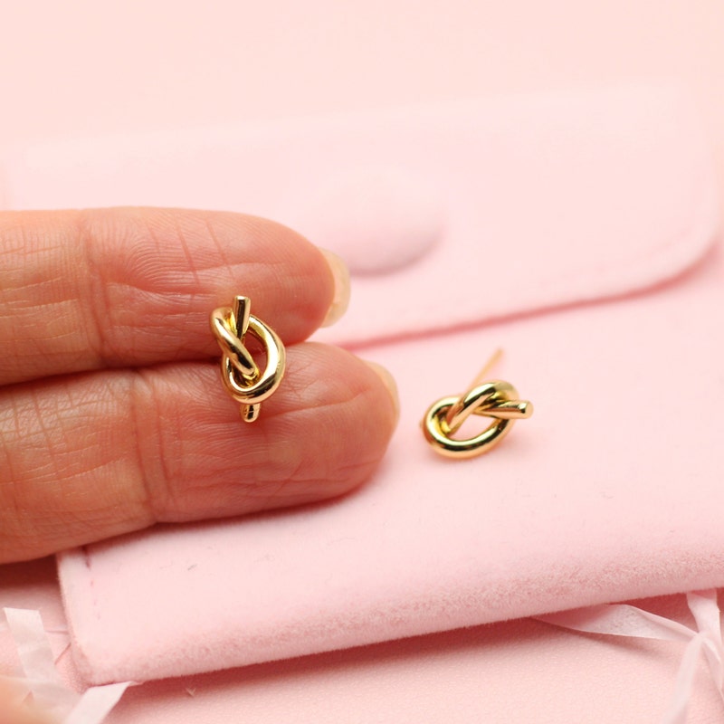 Knot Earrings - Etsy