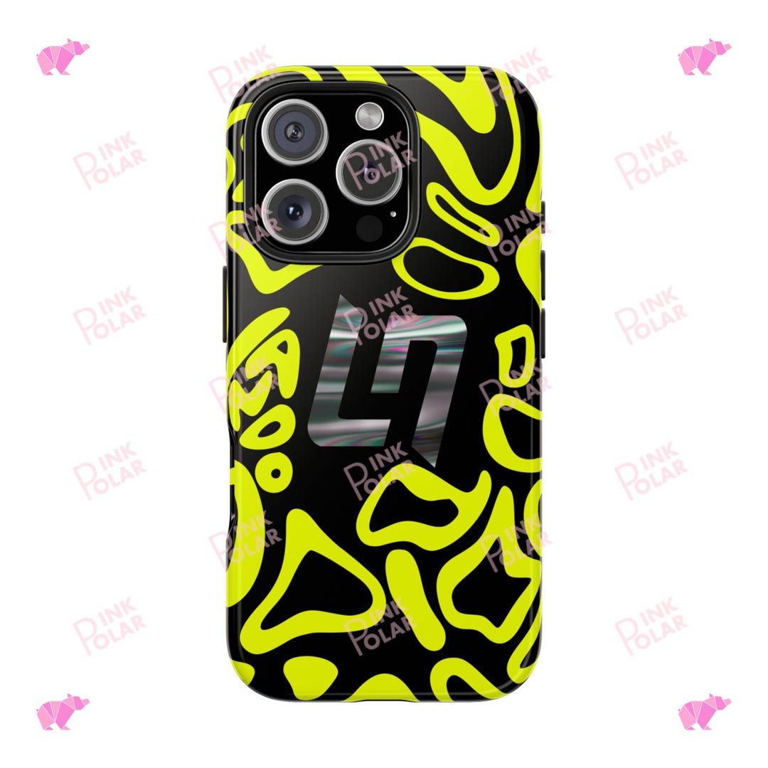 NOR Chrome Helmet 2025 Formula One Inspired Tough Phone Case for iPhone ...