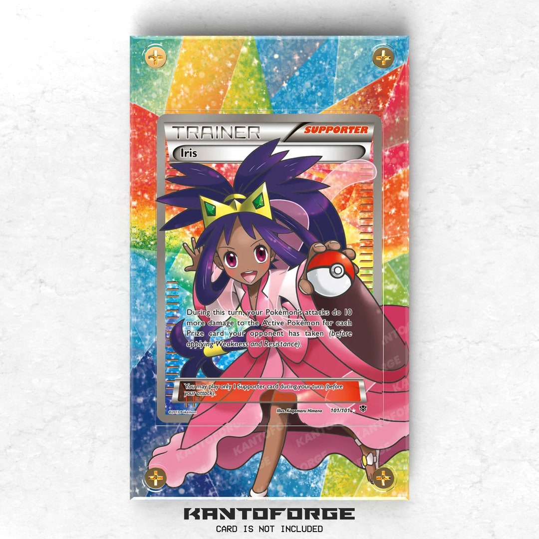 Iris 101/101 - Pokémon Extended Artwork Display Case - Etsy