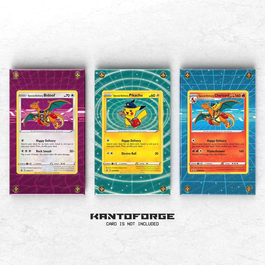 Special Delivery Bundle bidoof/pikachu/charizard Pokémon - Etsy