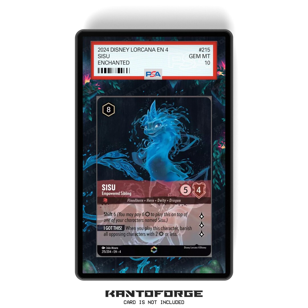 Sisu - Empowered Sibling (enchanted) Chapter 4 - PSA CSG AGS Graded ...