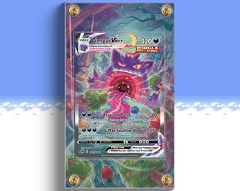 Gengar Vmax Alternate Art Case - Etsy