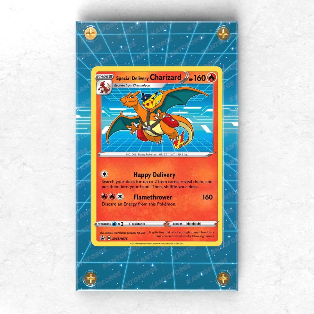 Special Delivery Charizard SWSH075 Pokémon Extended Artwork - Etsy