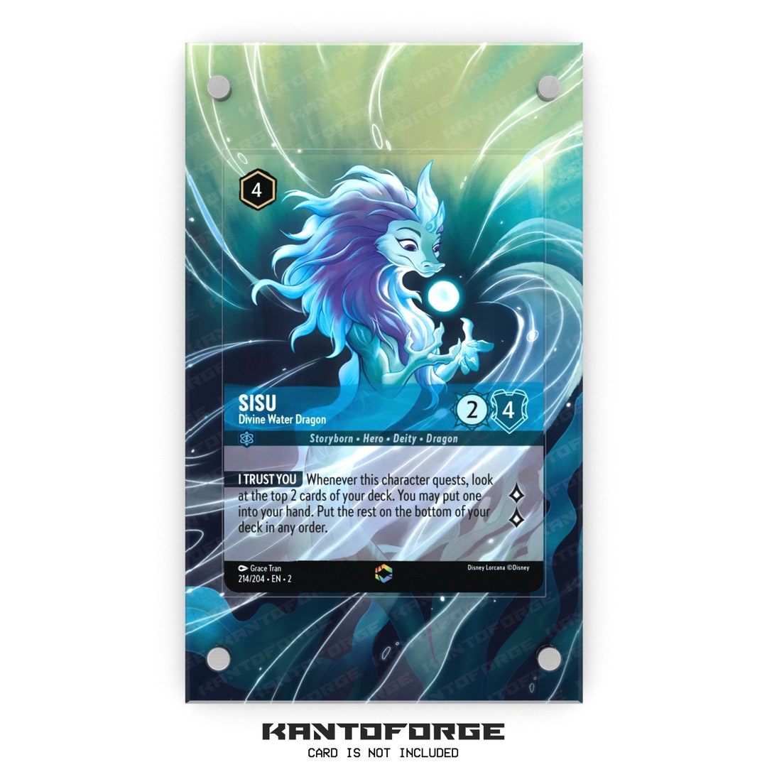 Sisu - Divine Water Dragon (enchanted) - Lorcana Extended Artwork ...
