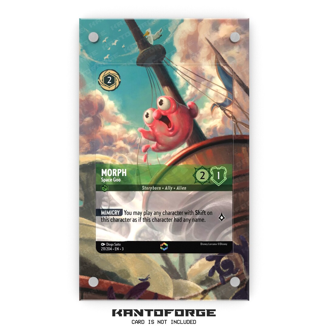 Morph - Space Goo (enchanted) - Lorcana Extended Artwork Display Case ...