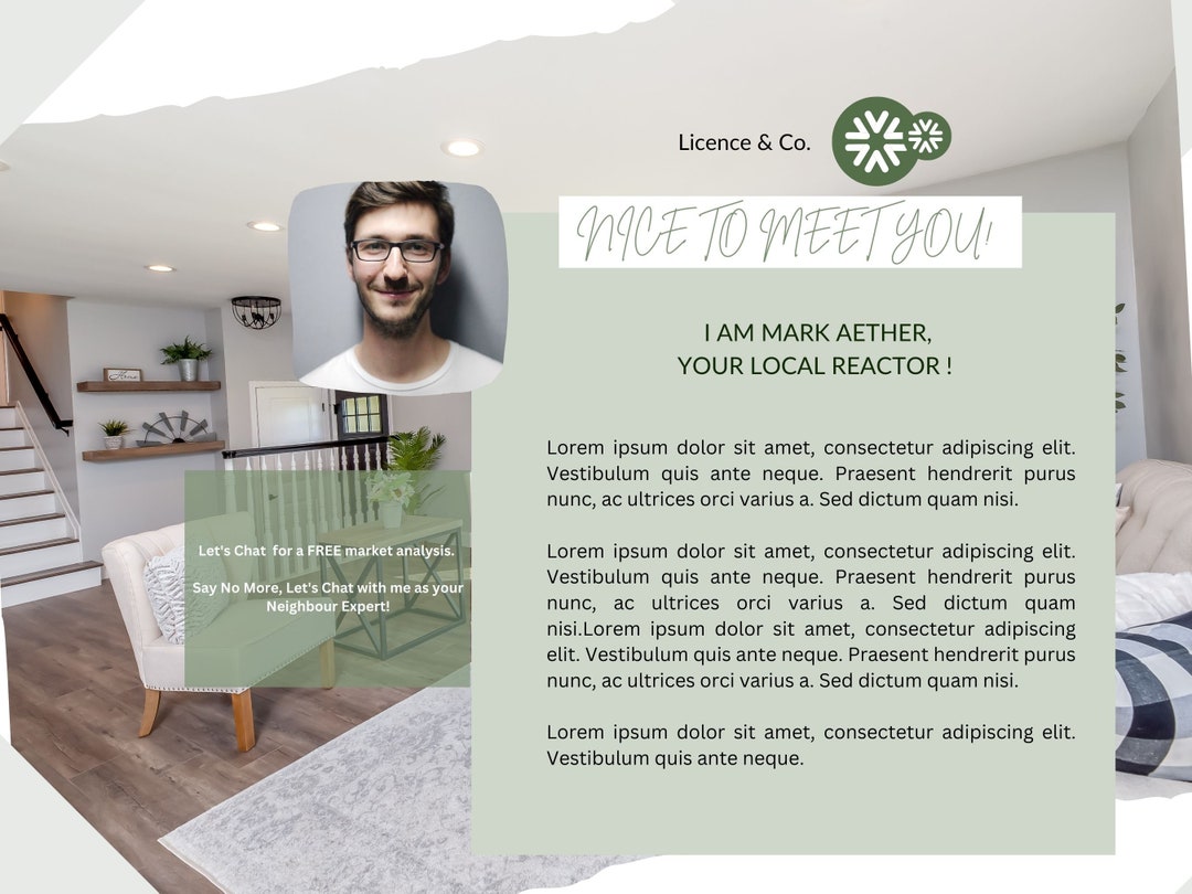 Real Estate Introduction Letter |canva Template |beginner Friendly ...