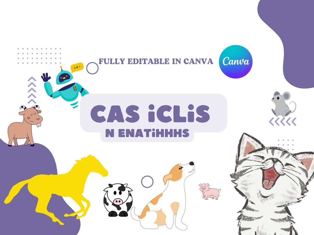 Animal Video Canva Template | INSTANT DOWNLOAD |FULLY Editable Video ...