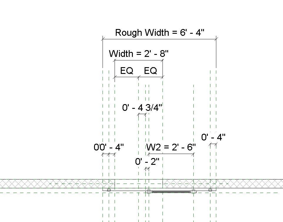 Familia Revit 1-Panel Barn Door. Modelo 3D puertas ajustar - Etsy España