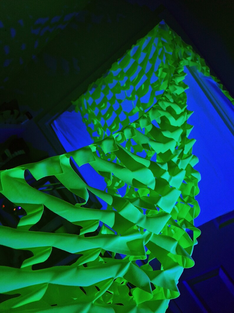 Uv Giant Complete Glow in the Dark Party Decoration Kit, Blacklight ...