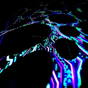 UV Cortex Webbing Stretch Event Décoration, Glow in the Dark Stretchy ...