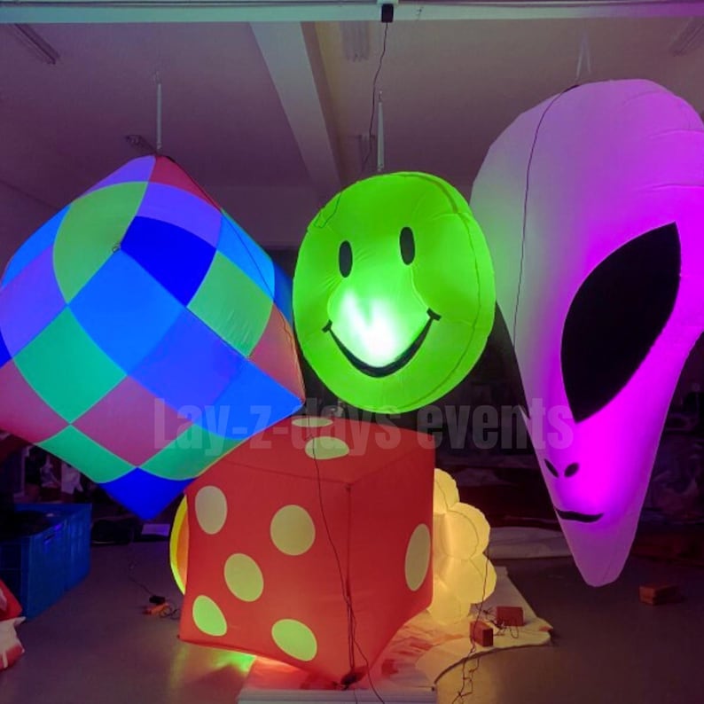 Led Inflatable Colour Changing Event Decorations, Choose Option From ...