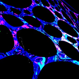 UV Acid Bath Webbing Stretch Event Décoration, Glow in the Dark ...