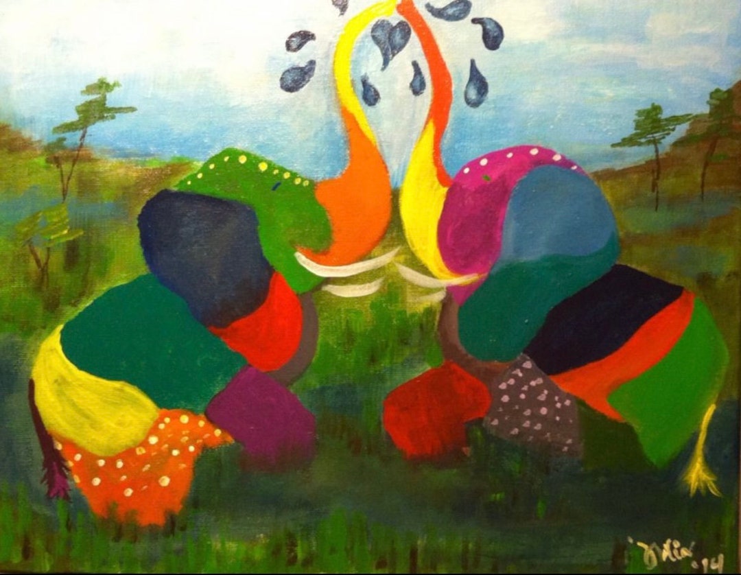 Reception Painting - Etsy