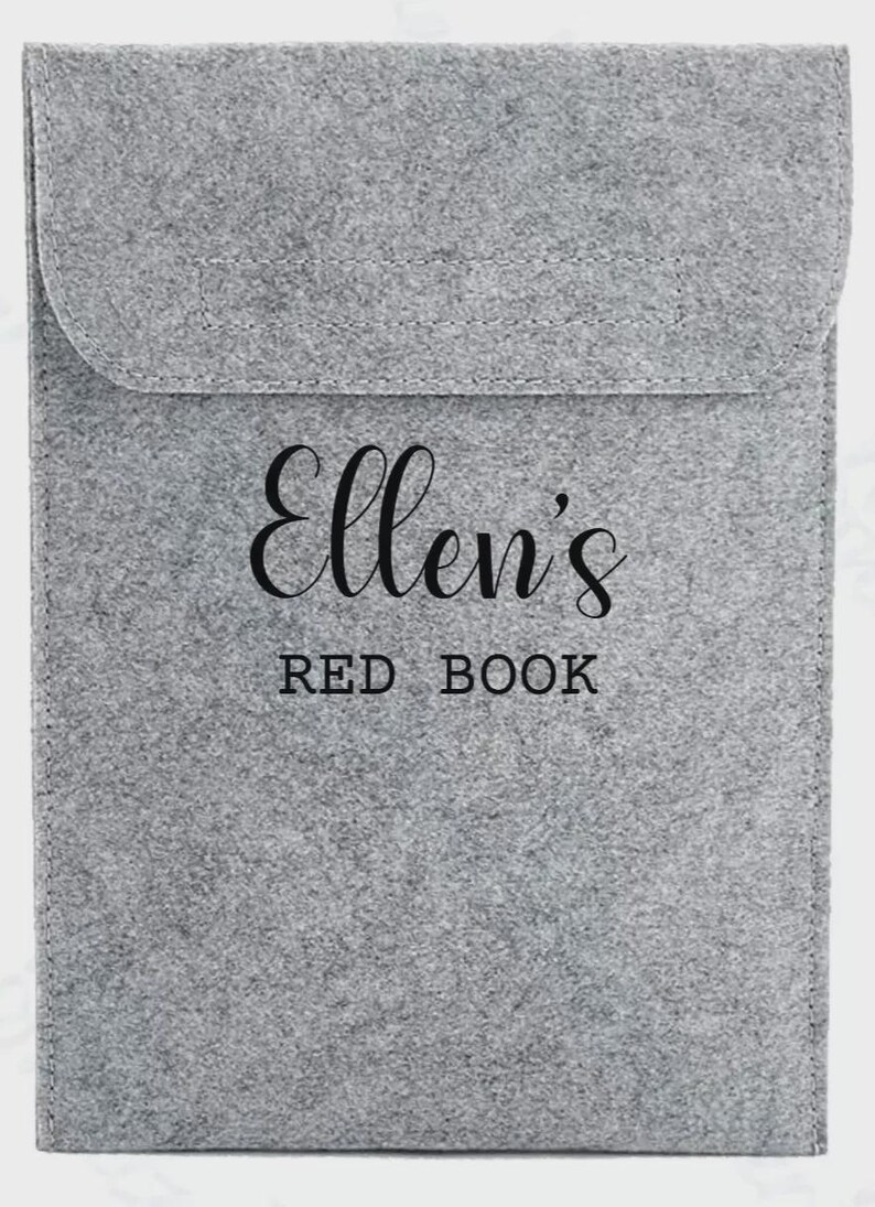 Personalised Baby Little Red Book Health Record Folder - Etsy UK