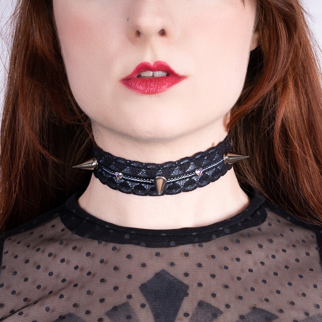 Custom Made Anime Style Alternative Choker - Etsy