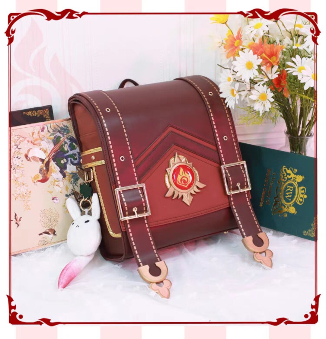 Game Geshin Impact Gi Klee Rondoseru Messenger Backpack Cosplay Prop - Etsy