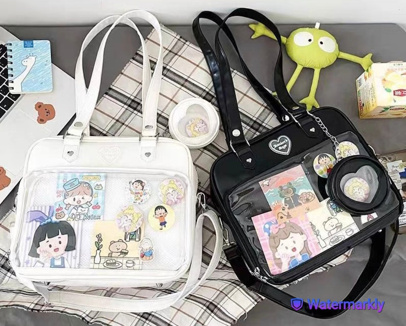 Anime Cosplay Ita Bag Crossbody Backpack Large Canvas Shoulder Tote ...